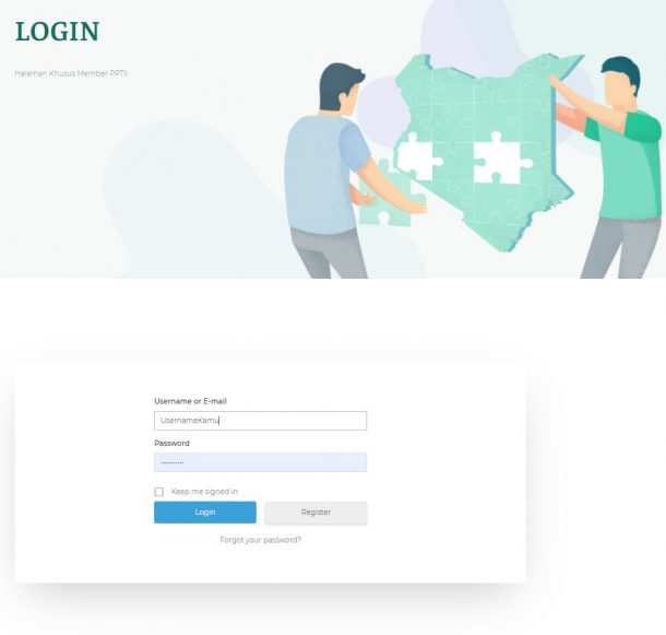 Cara Login di Website PPTII – Perkumpulan Pengobat Tradisional ...
